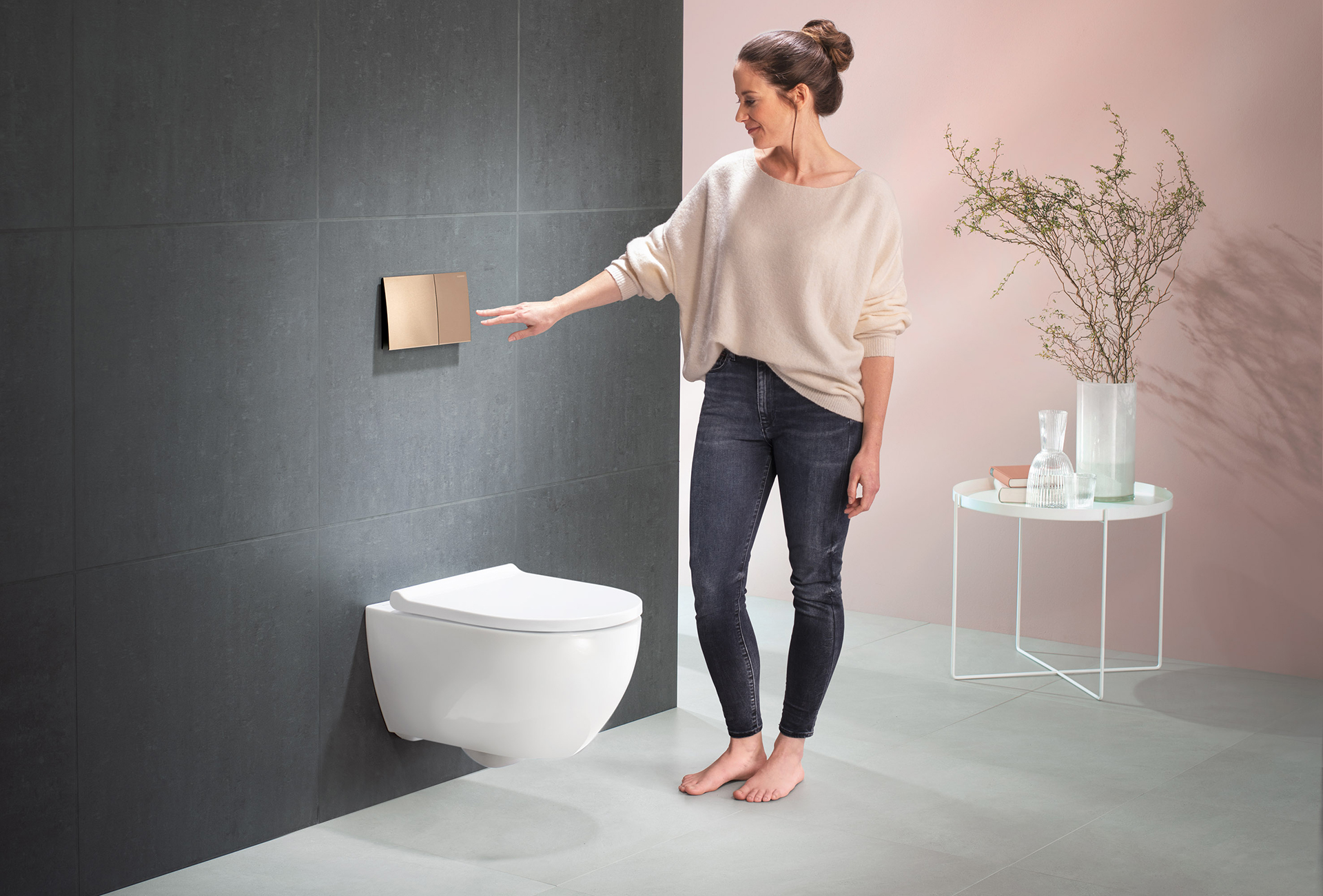 Neue TurboFlush-Spültechnik beim WC Acanto | Geberit - HSB GmbH